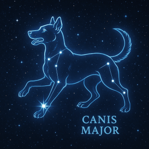 Famous Constellations: Canis Major. The Great Dog of the Night Sky ...